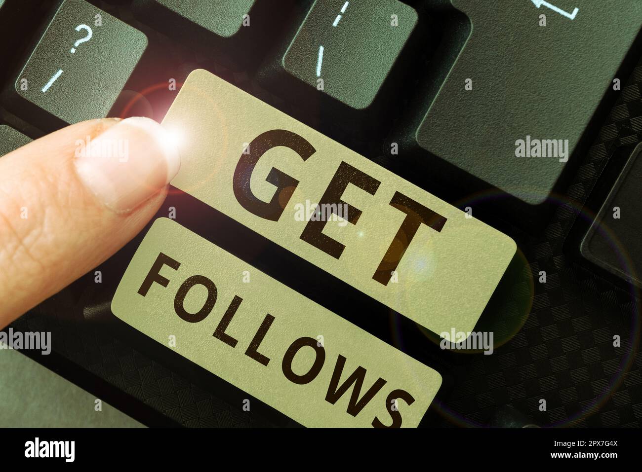 Inspiration showing sign Get Follows, Business approach person who ... Inspiration showing sign Get Follows, Business approach person who ...