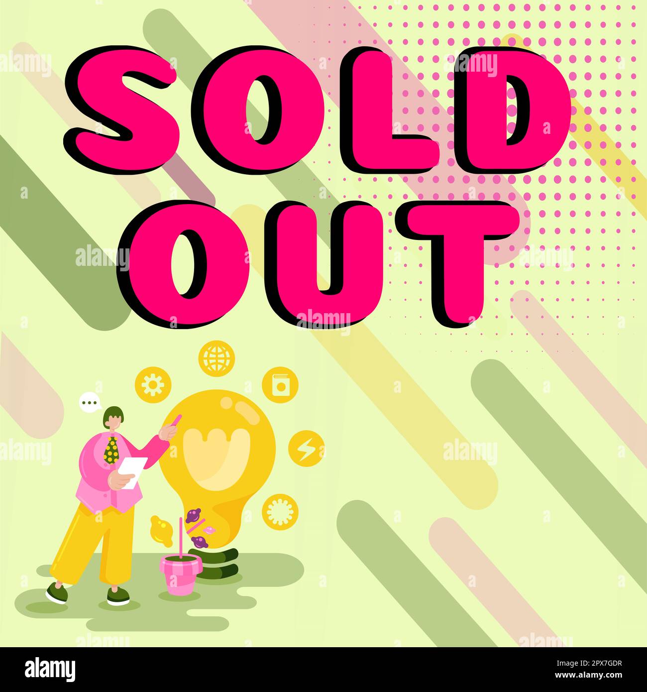 Inspiration showing sign Sold Out, Internet Concept Not available ...