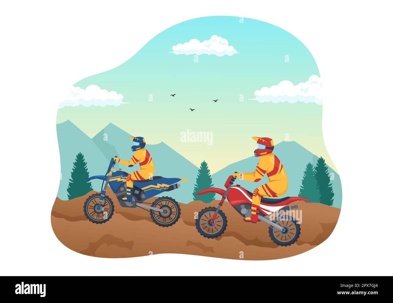 Sports bike in rocky Cut Out Stock Images & Pictures - Alamy