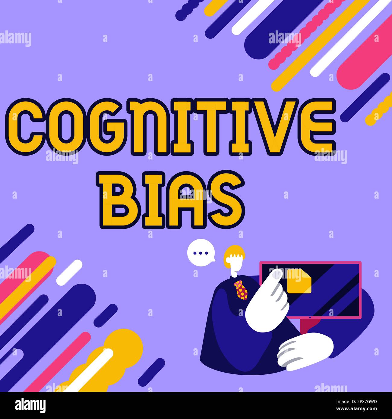 Conceptual display Cognitive Bias, Word for Psychological treatment for ...