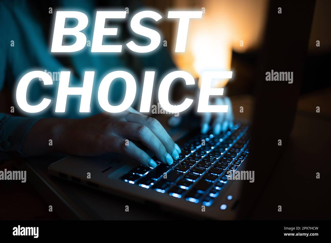 Conceptual caption Best Choice, Internet Concept act of picking or ...