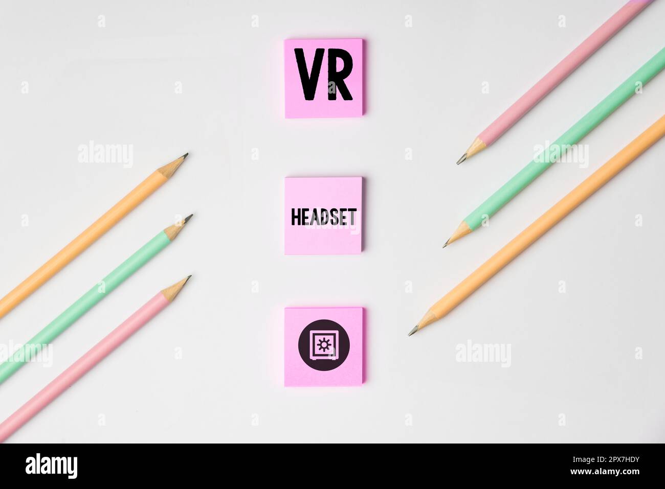 Inspiration showing sign Vr Headset, Business overview head-mounted ...