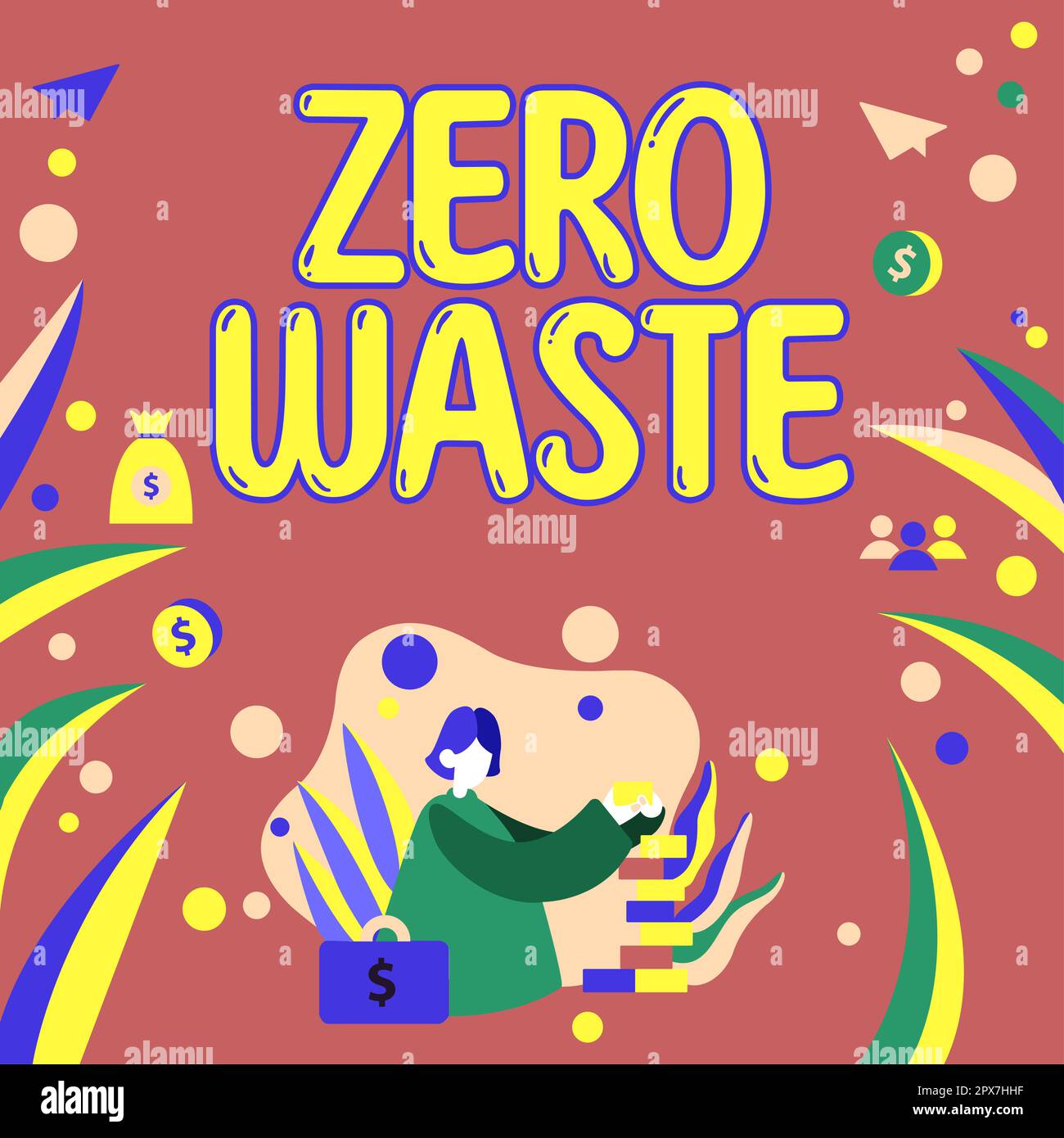 Inspiration showing sign Zero Waste, Word Written on industrial responsibility includes ...