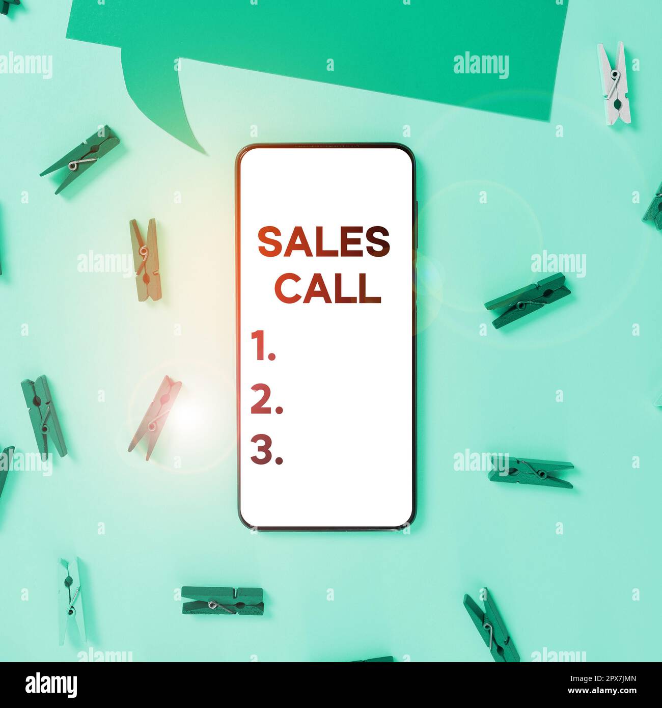 Text sign showing Sales Call, Concept meaning a phone call made by a ...