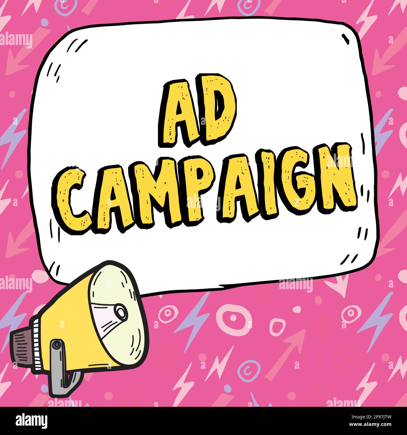 Writing displaying text Ad Campaign, Business approach promotion of ... Writing displaying text Ad Campaign, Business approach promotion of ...