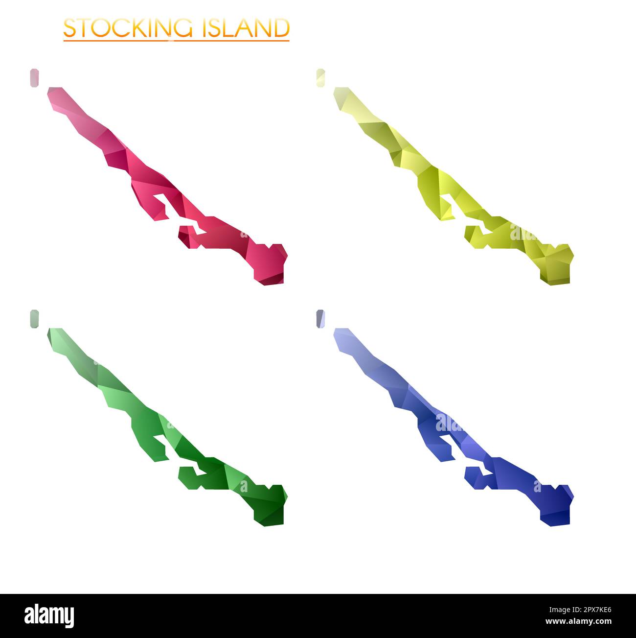 Stocking island map hi-res stock photography and images - Alamy