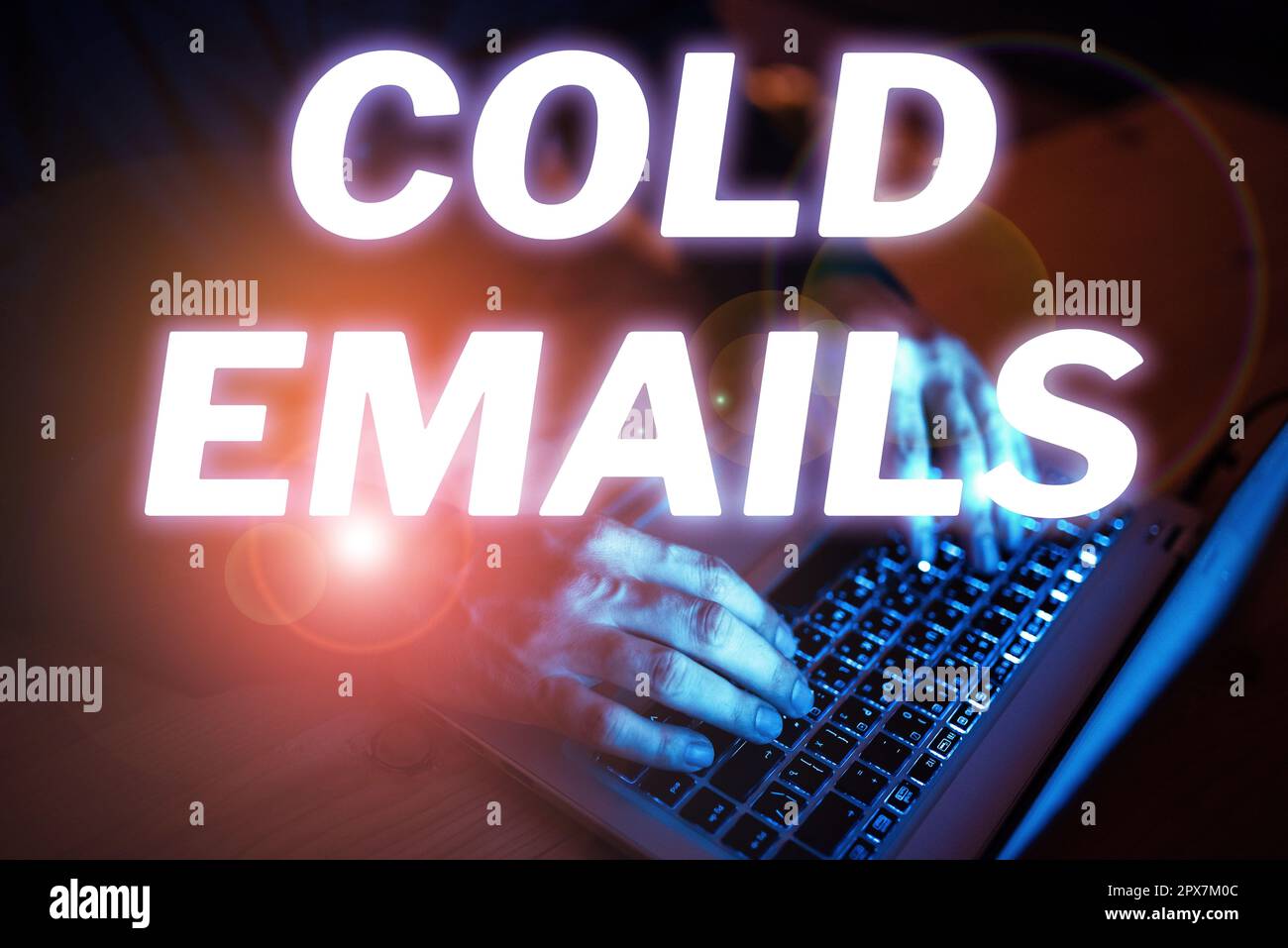 Text showing inspiration Cold Emails, Business idea unsolicited email ...