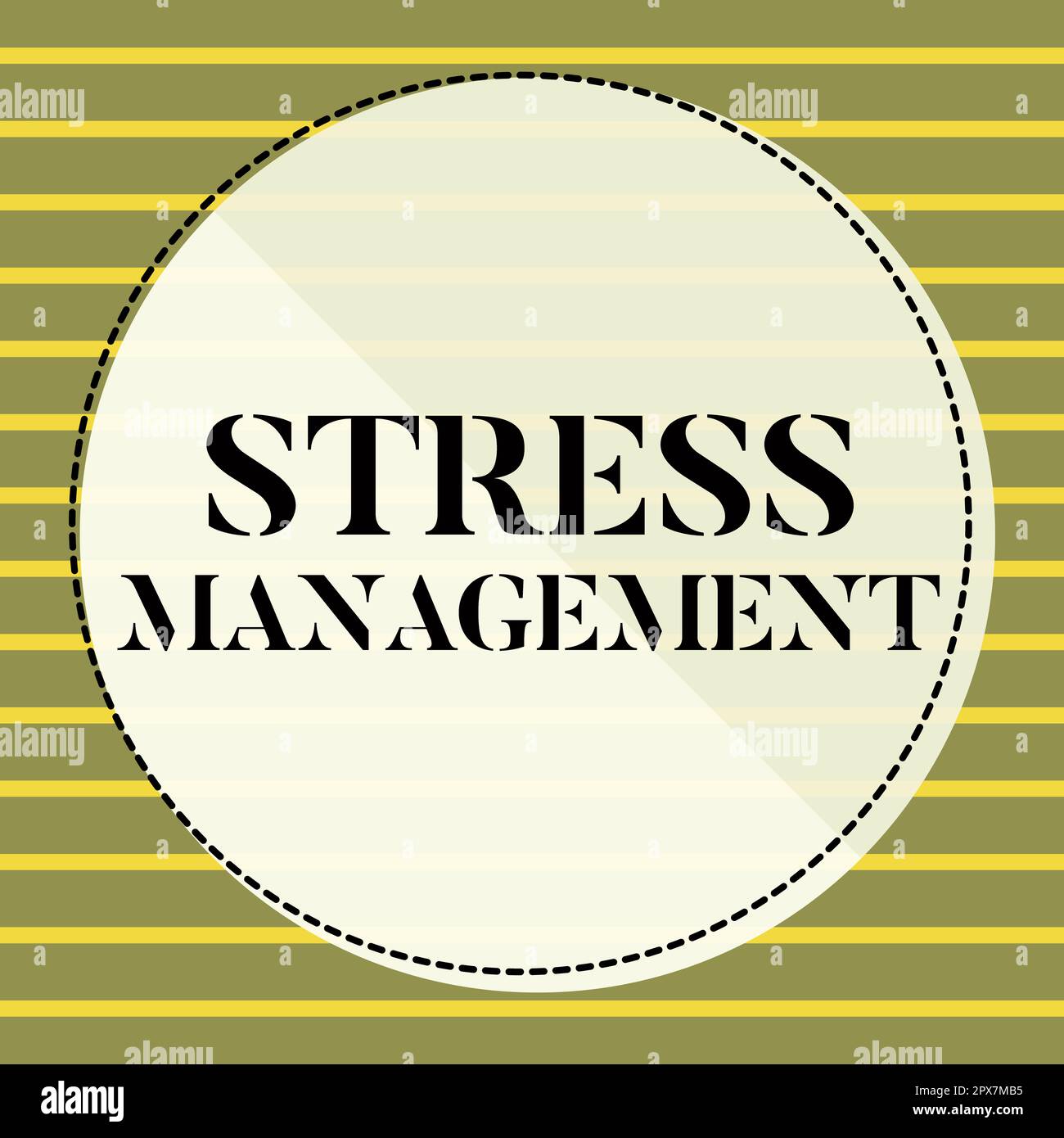 Hand writing sign Stress Management, Word for learning ways of behaving ...