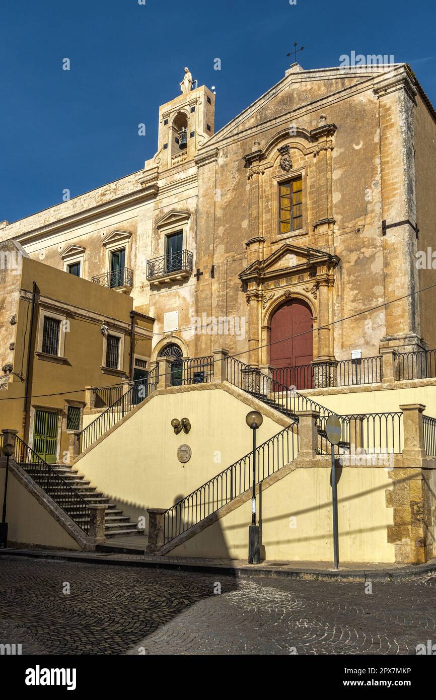 The neoclassical church of Santa Maria del Gesù is an example of ...