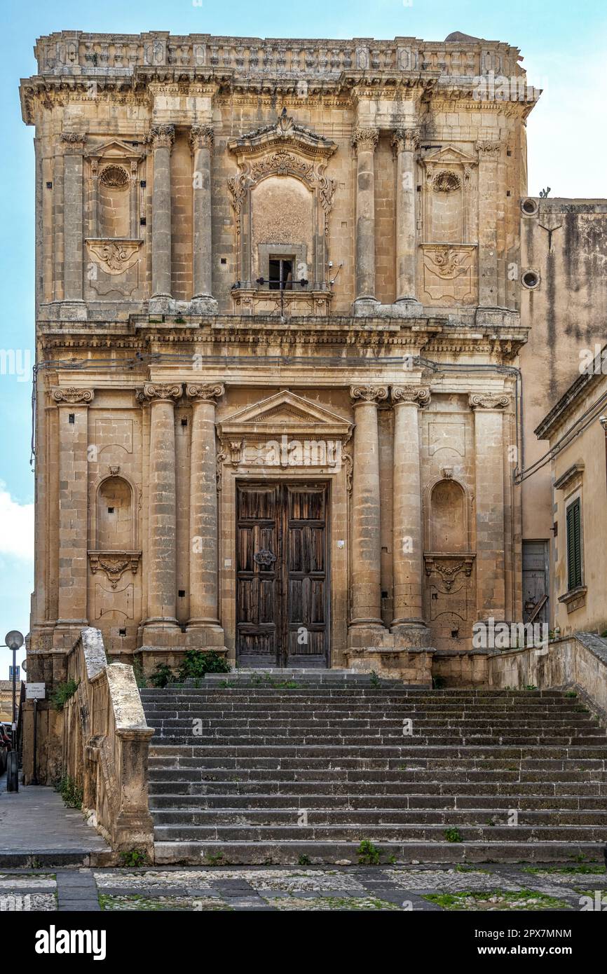 The Church of Sant'Agata di Noto is the oldest among those present in ...