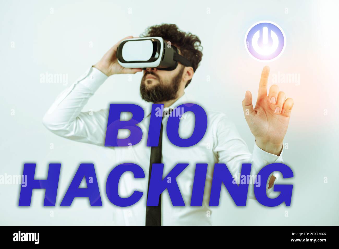 Hand writing sign Bio Hacking, Conceptual photo exploiting genetic ...