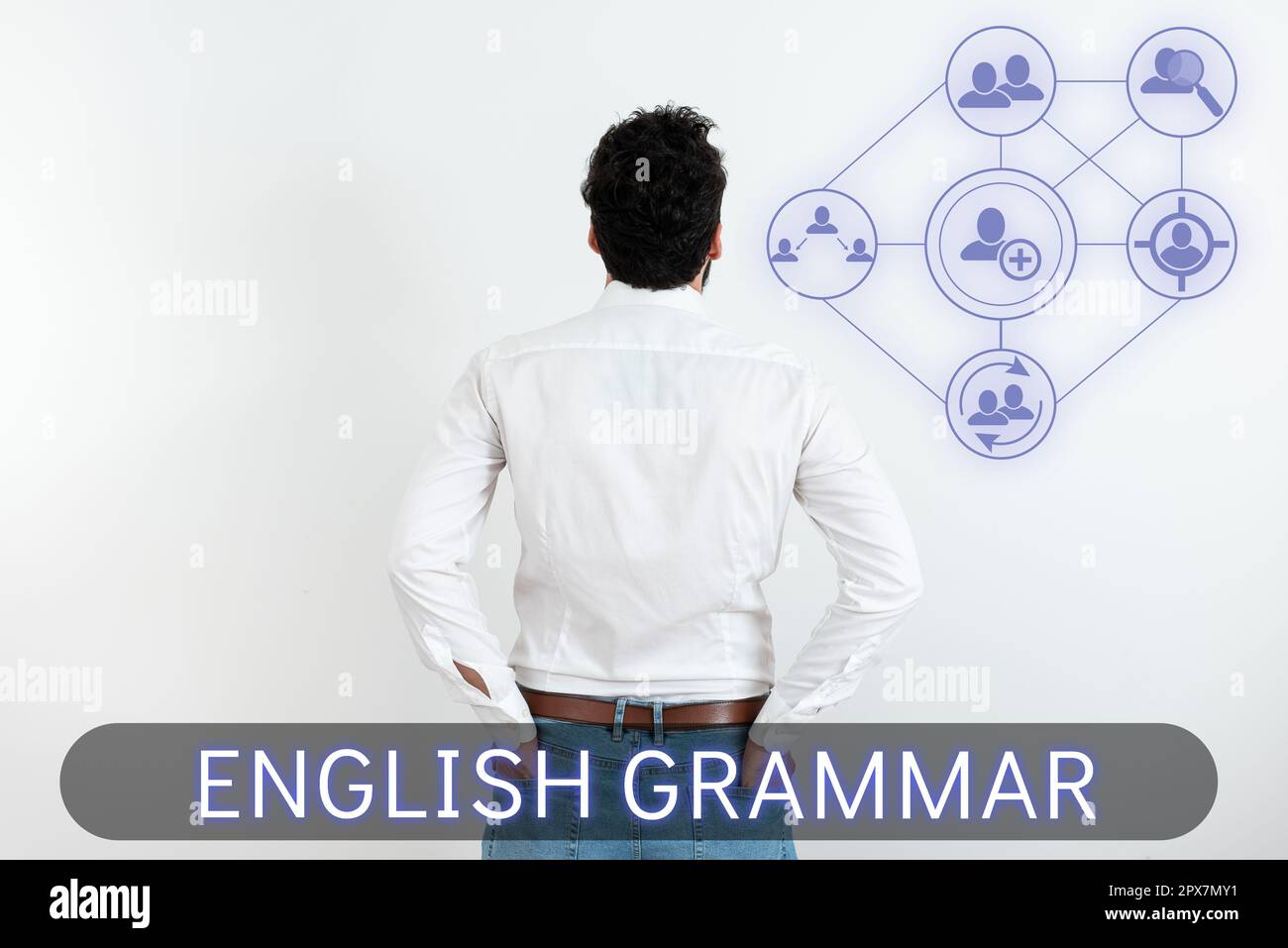 Conceptual display English Grammar, Conceptual photo courses cover all ...