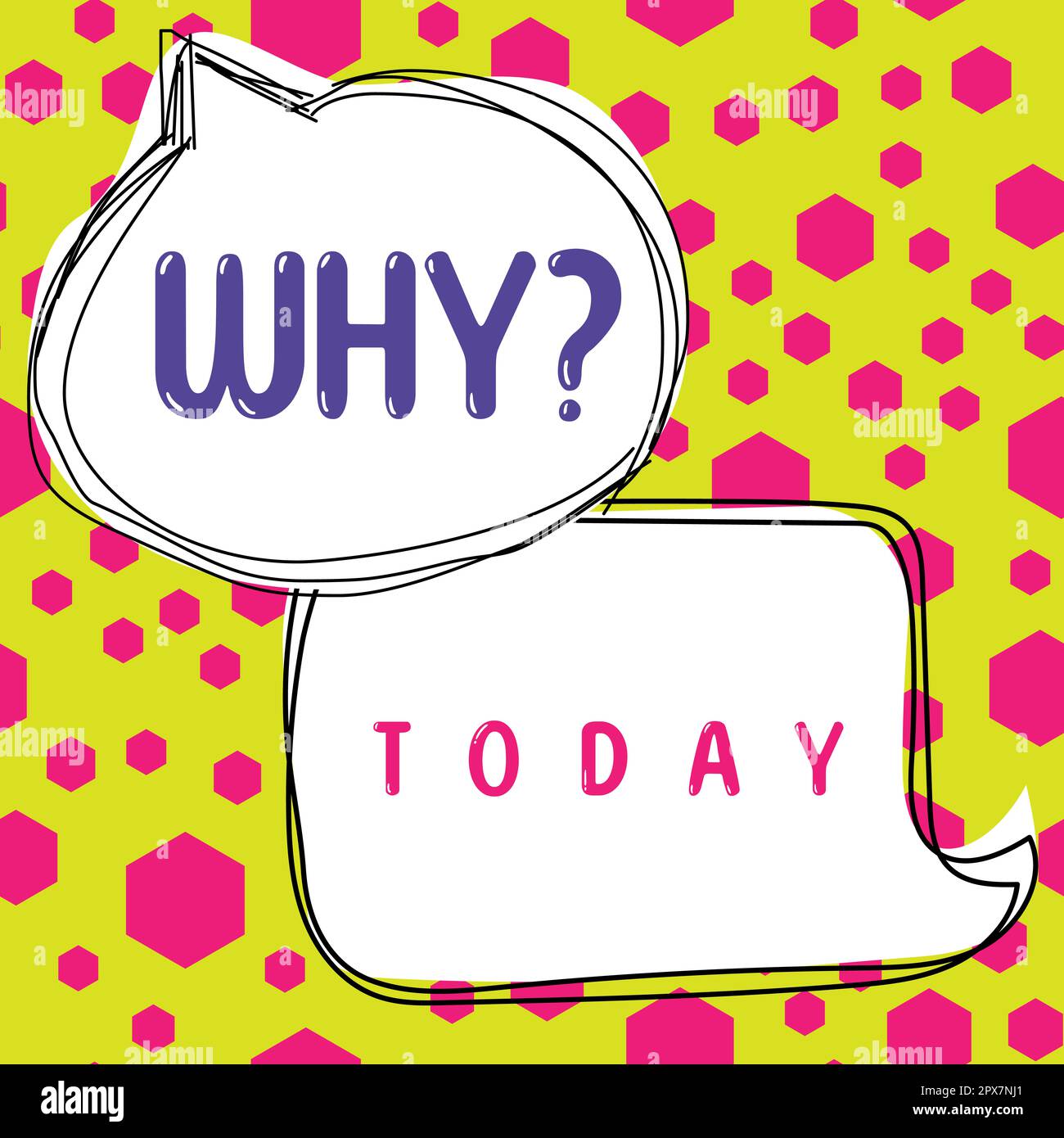 Text caption presenting Why, Conceptual photo Asking for what reason ...