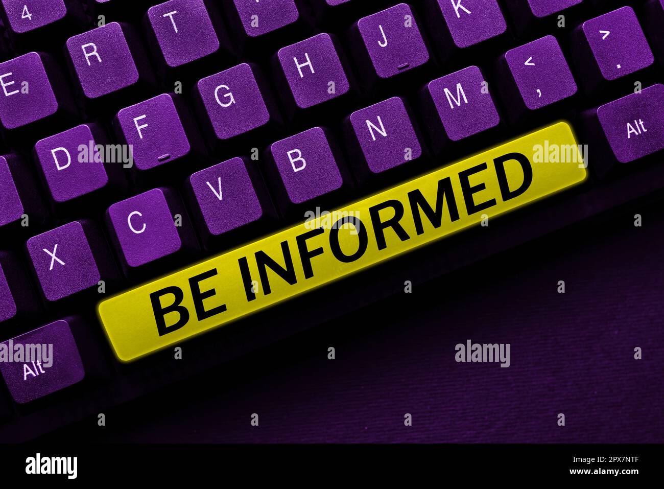Writing displaying text Be Informed, Word Written on having or showing ...
