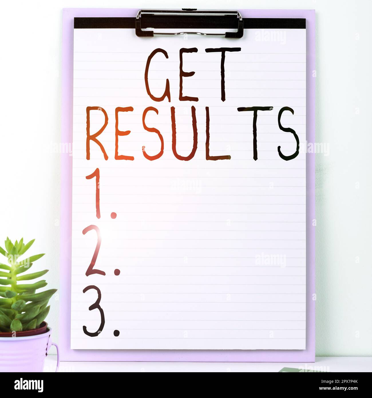 Inspiration showing sign Get Results, Conceptual photo to proceed or ...