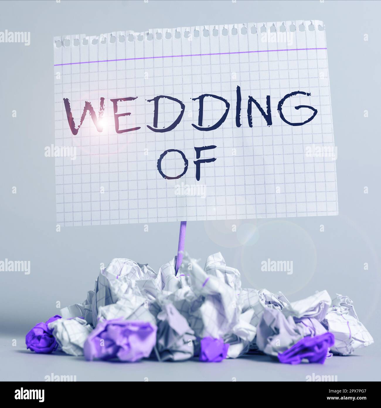 Inspiration showing sign Wedding Of, Business showcase announcing that ...