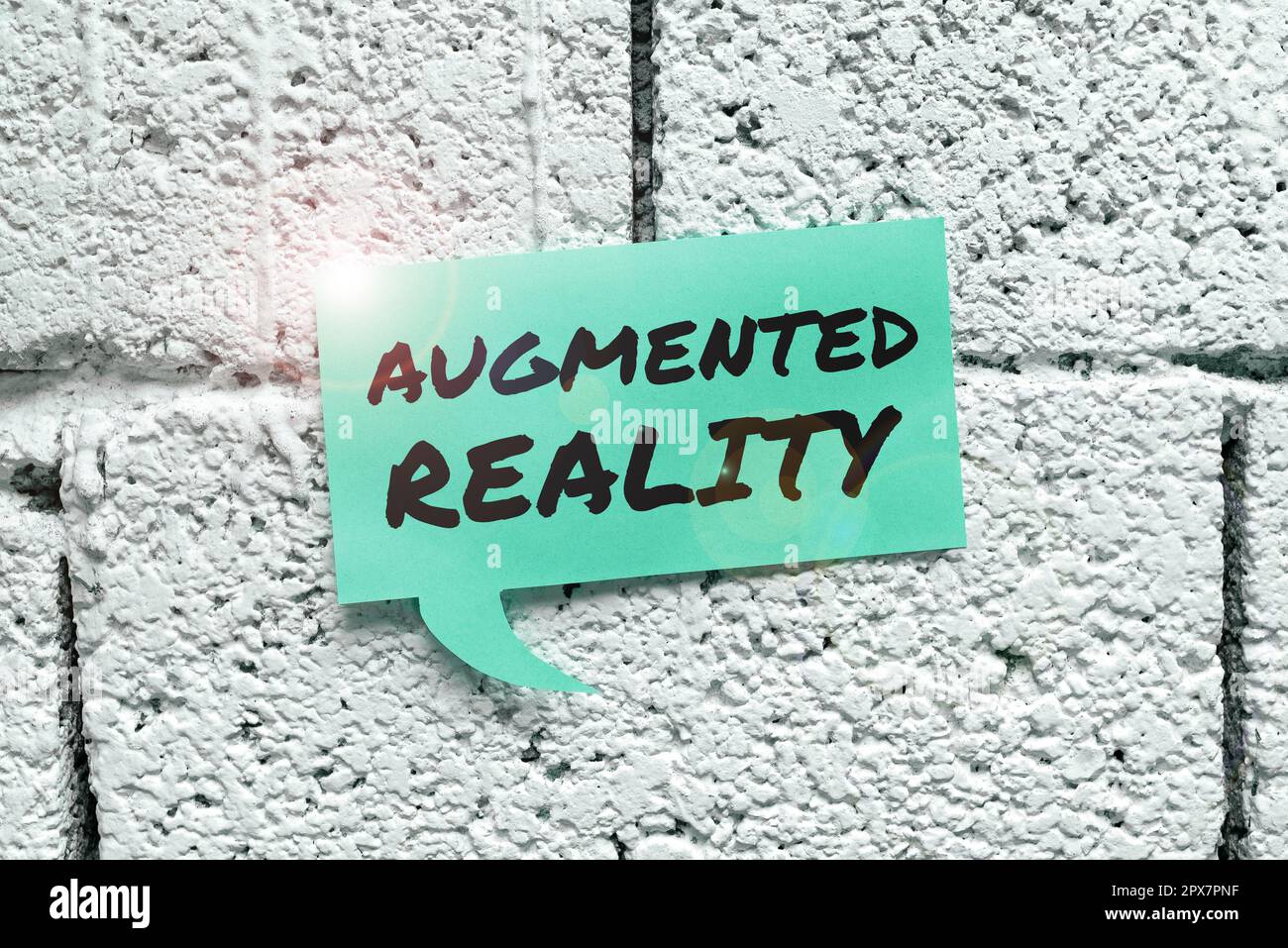 Inspiration showing sign Augmented Reality, Word Written on technology ...