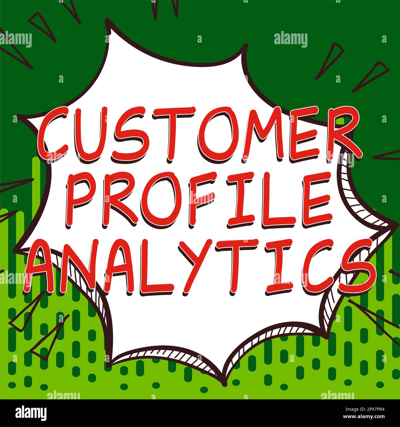 Conceptual display Customer Profile Analytics, Business approach ...
