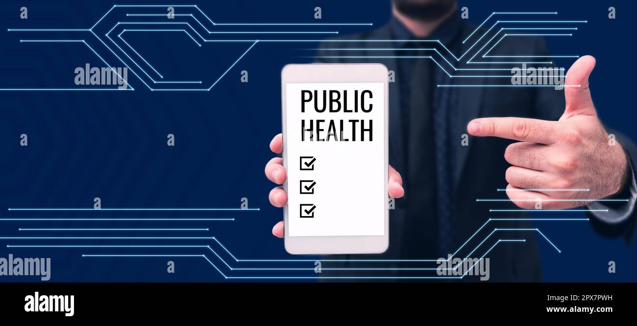 Inspiration showing sign Public Health, Internet Concept Promoting ...