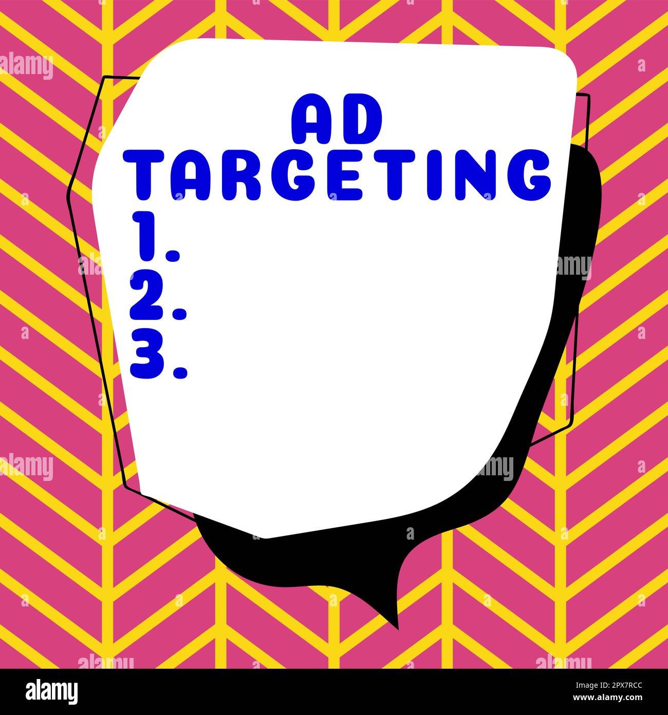 Inspiration showing sign Ad Targeting, Business overview target the ...