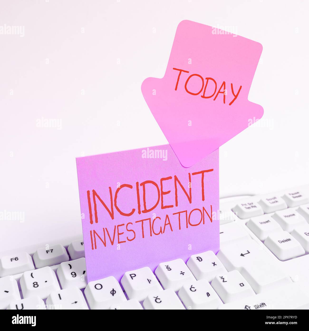 Inspiration showing sign Incident Investigation, Concept meaning ...