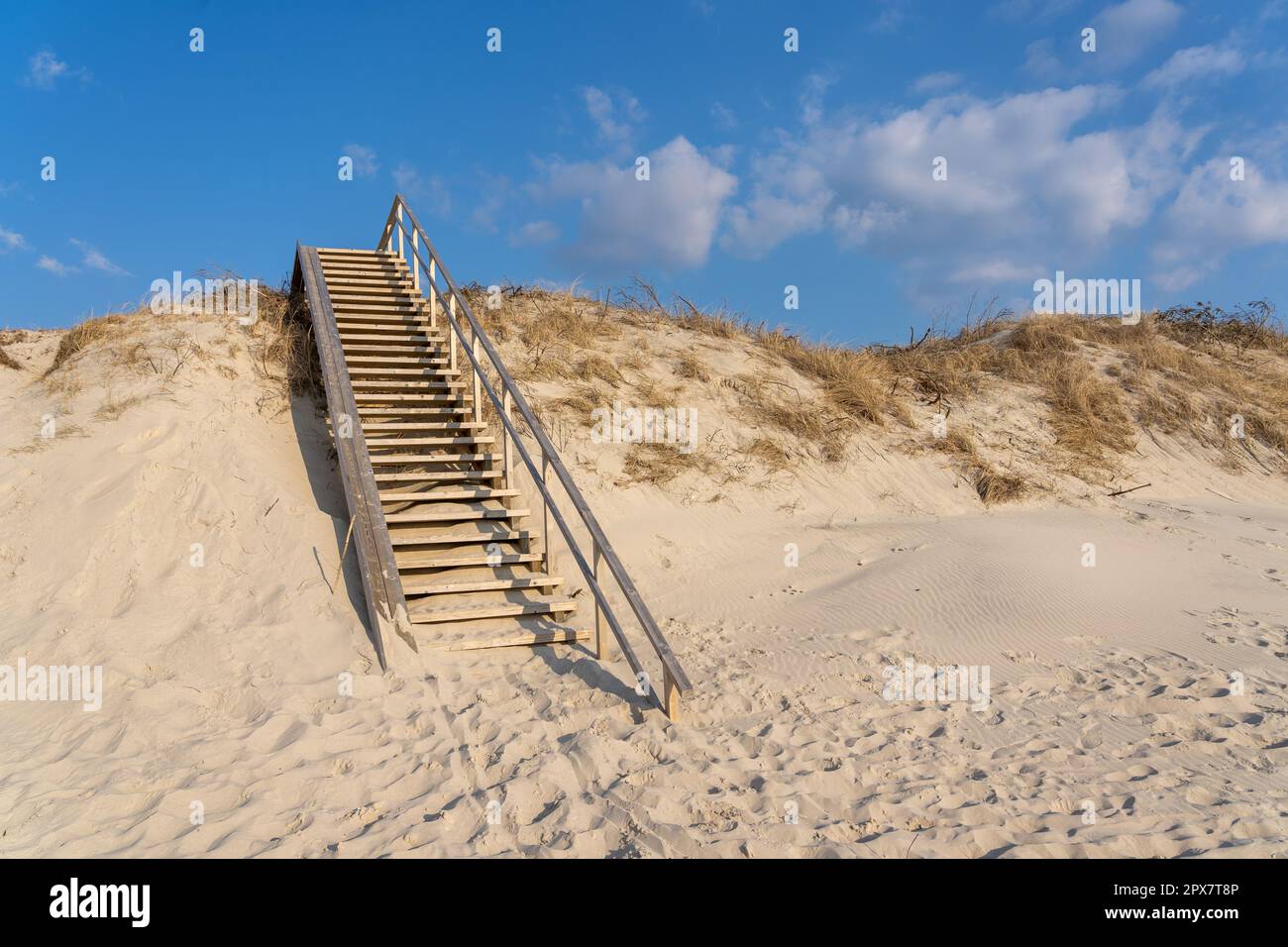 Wooden stair sea resort hi-res stock photography and images - Alamy