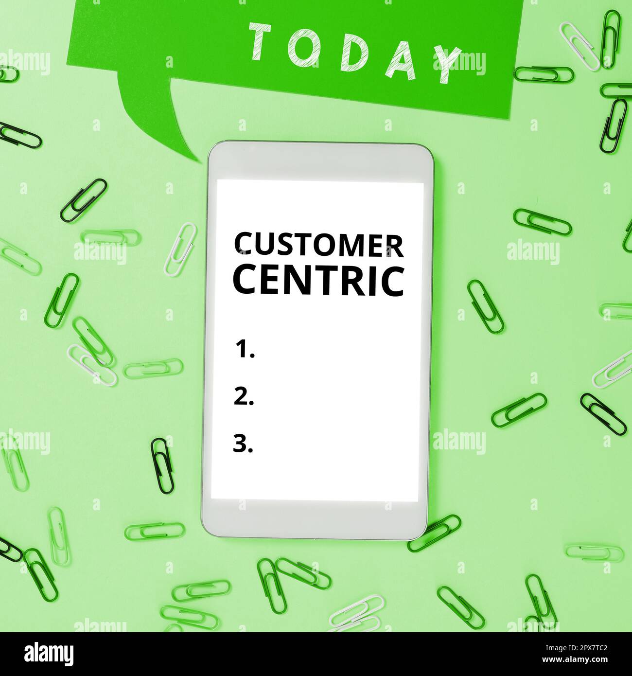 Inspiration Showing Sign Customer Centric Conceptual Photo Process Of