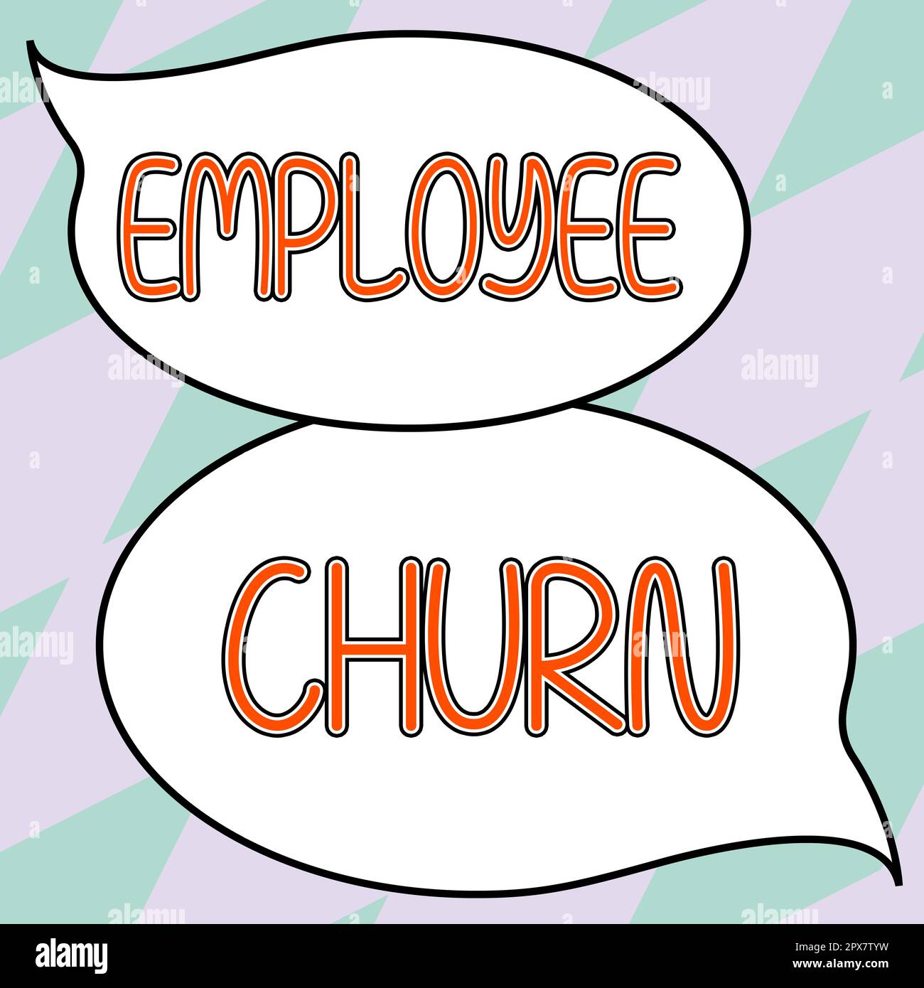 Inspiration showing sign Employee Churn, Concept meaning rate of change ...