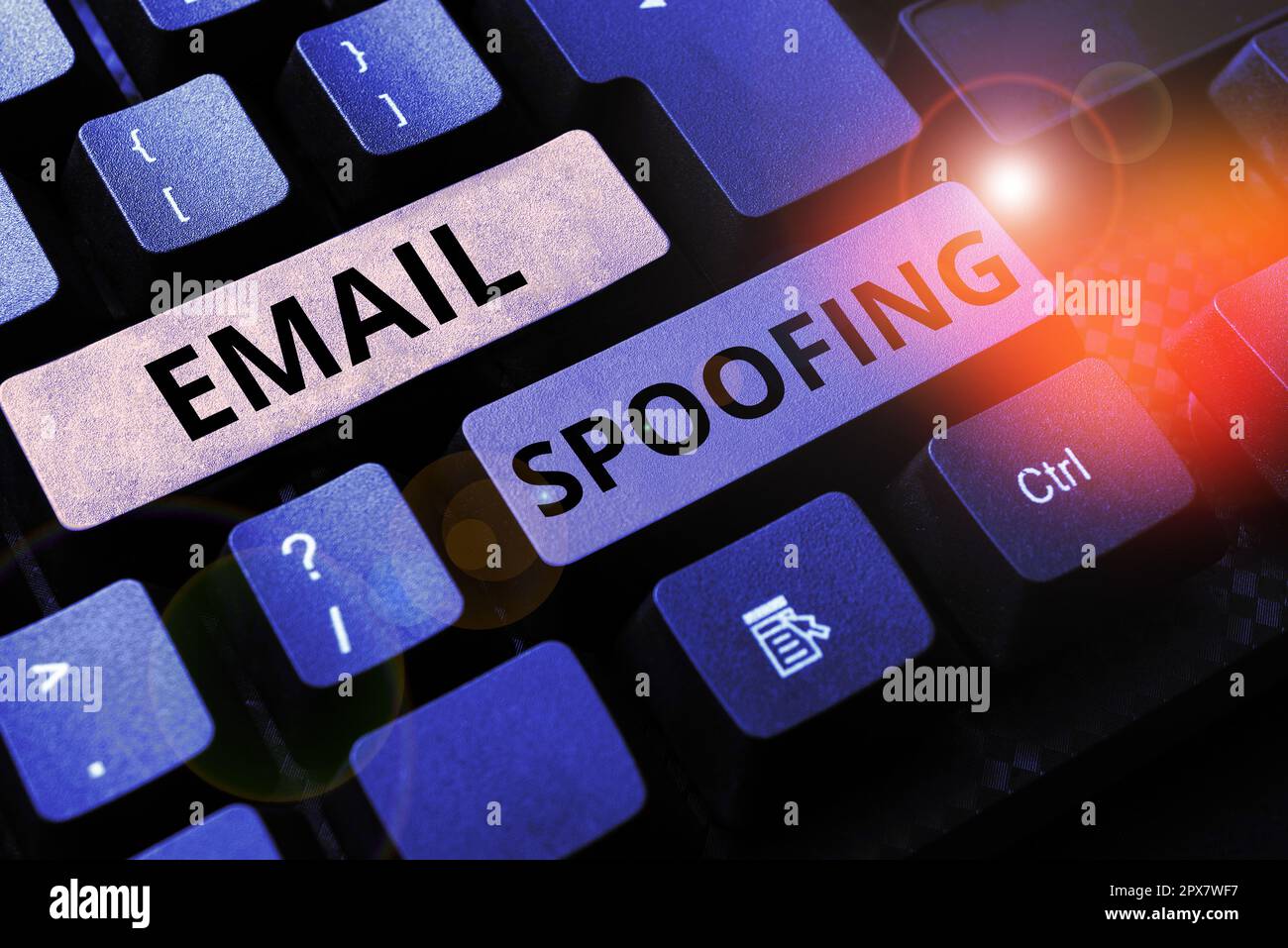 Inspiration showing sign Email Spoofing, Business idea secure the ...