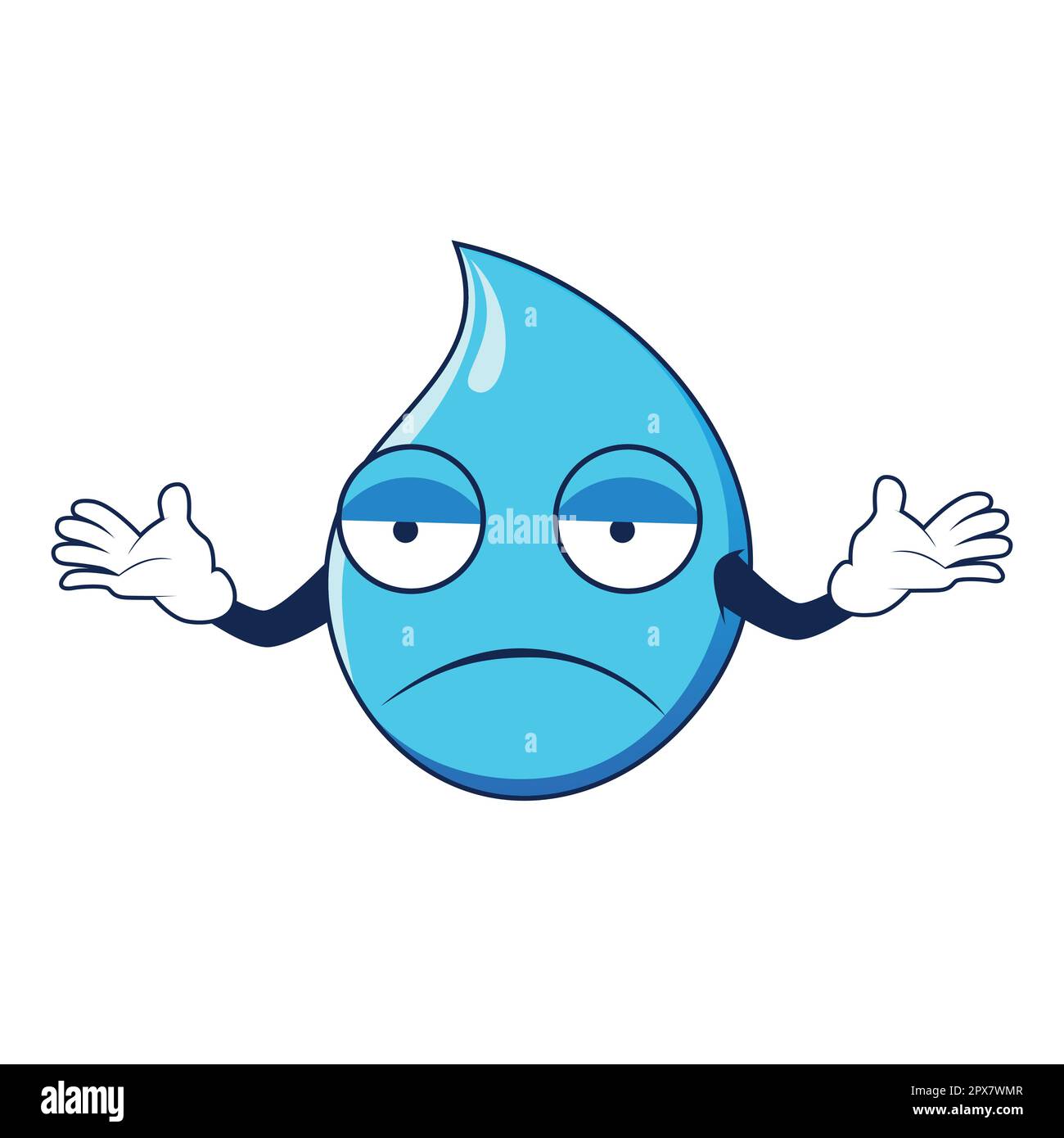 Logo Blue Water Drop Face Outlet | vivatumusica.com