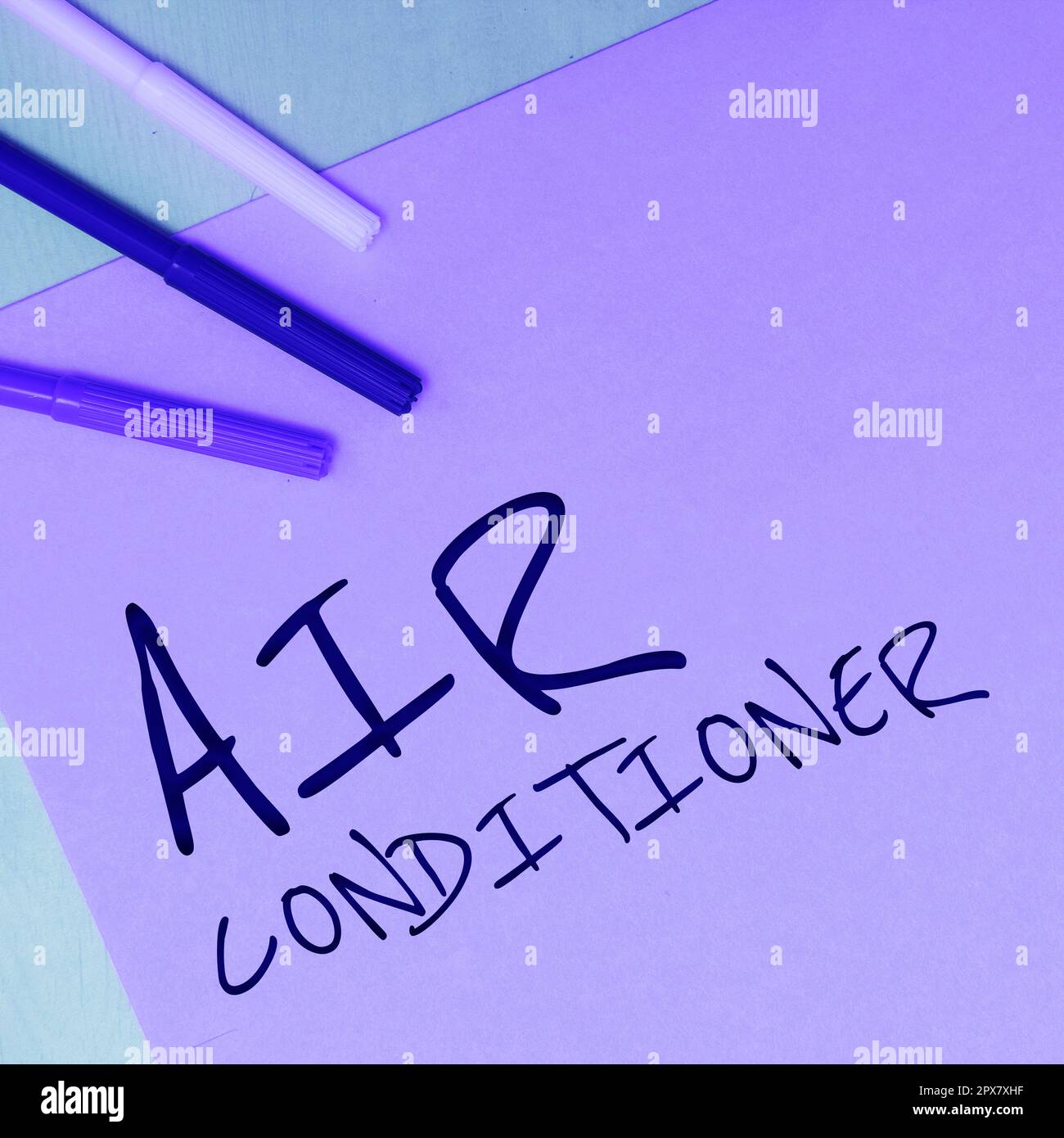 Sign displaying Air Conditioner, Conceptual photo apparatus for washing ...