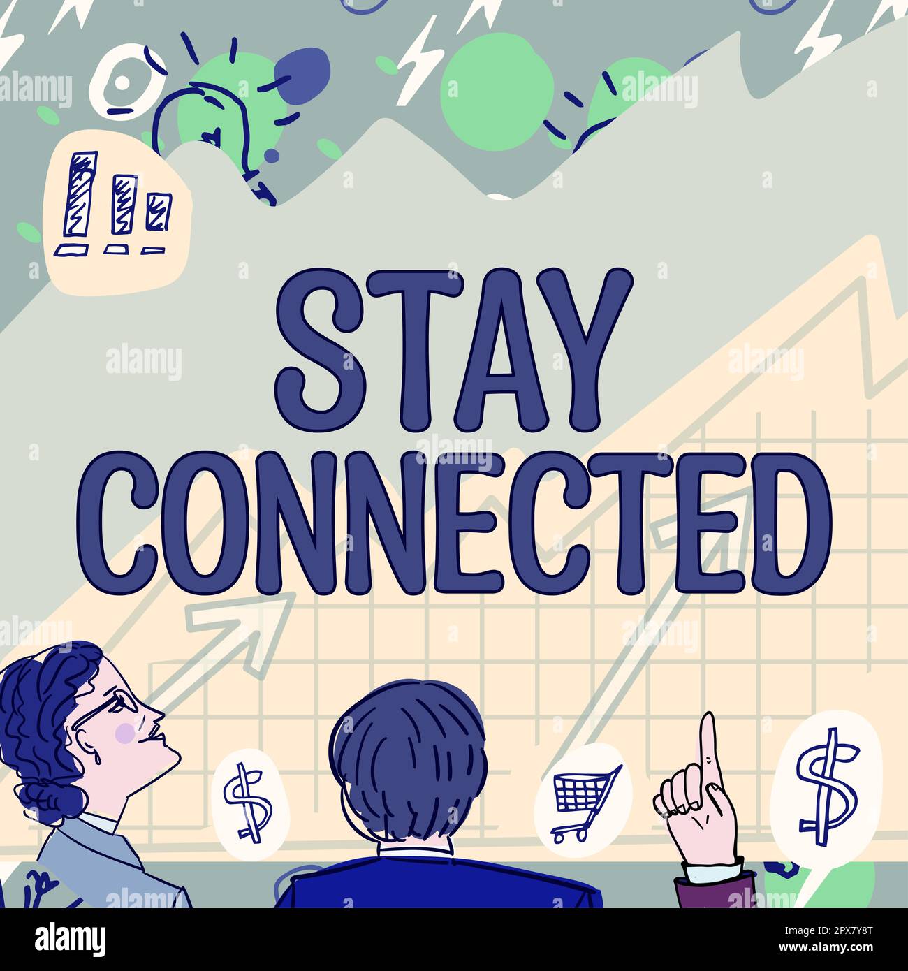 Writing displaying text Stay Connected, Business concept To keep ... Writing displaying text Stay Connected, Business concept To keep ...