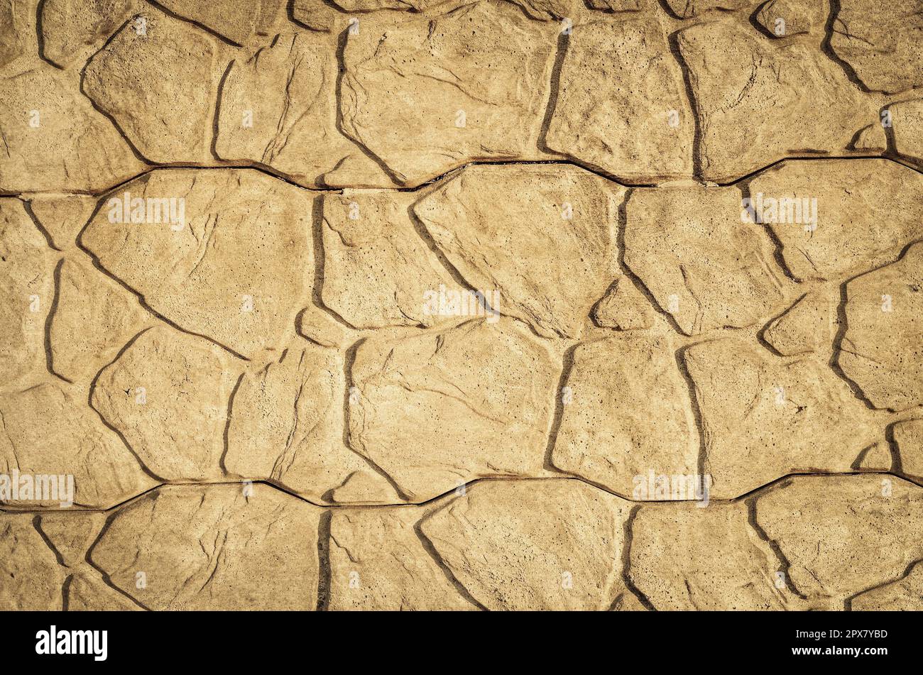 Old bright stone texture. Beige wall background of stone tiles Stock ...