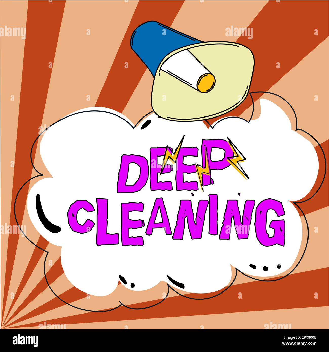 Inspiration showing sign Deep Cleaning, Word for an act of thoroughly ...