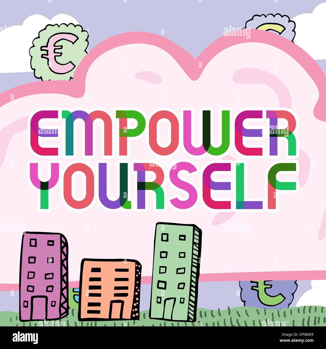 Text showing inspiration Empower Yourself, Word Written on taking ...