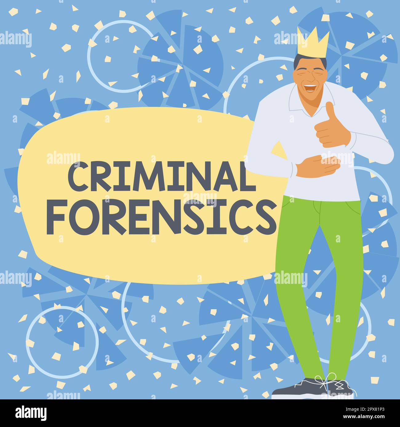 Text sign showing Criminal Forensics, Conceptual photo Federal Offense ...