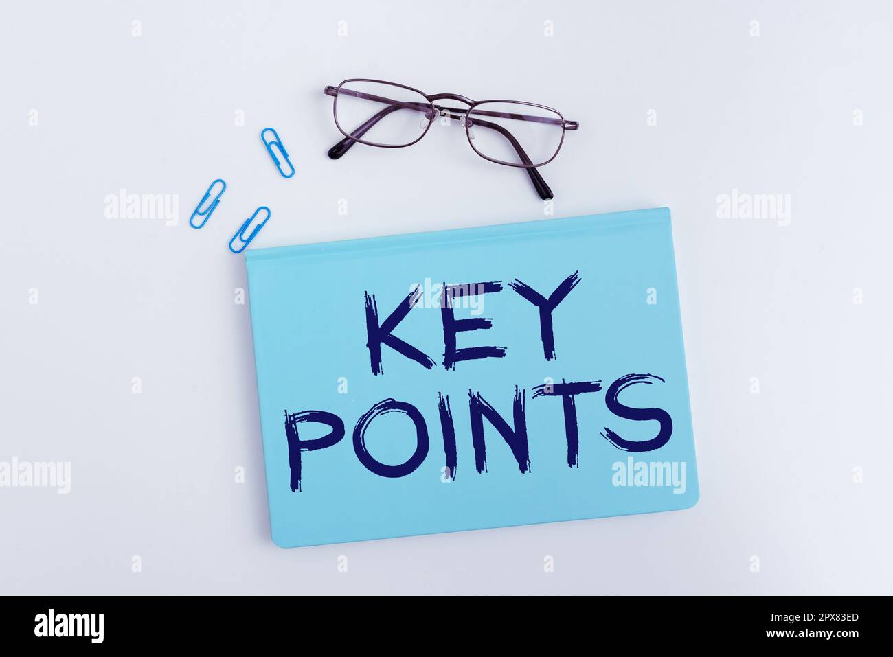 Text caption presenting Key Points, Conceptual photo most important ...