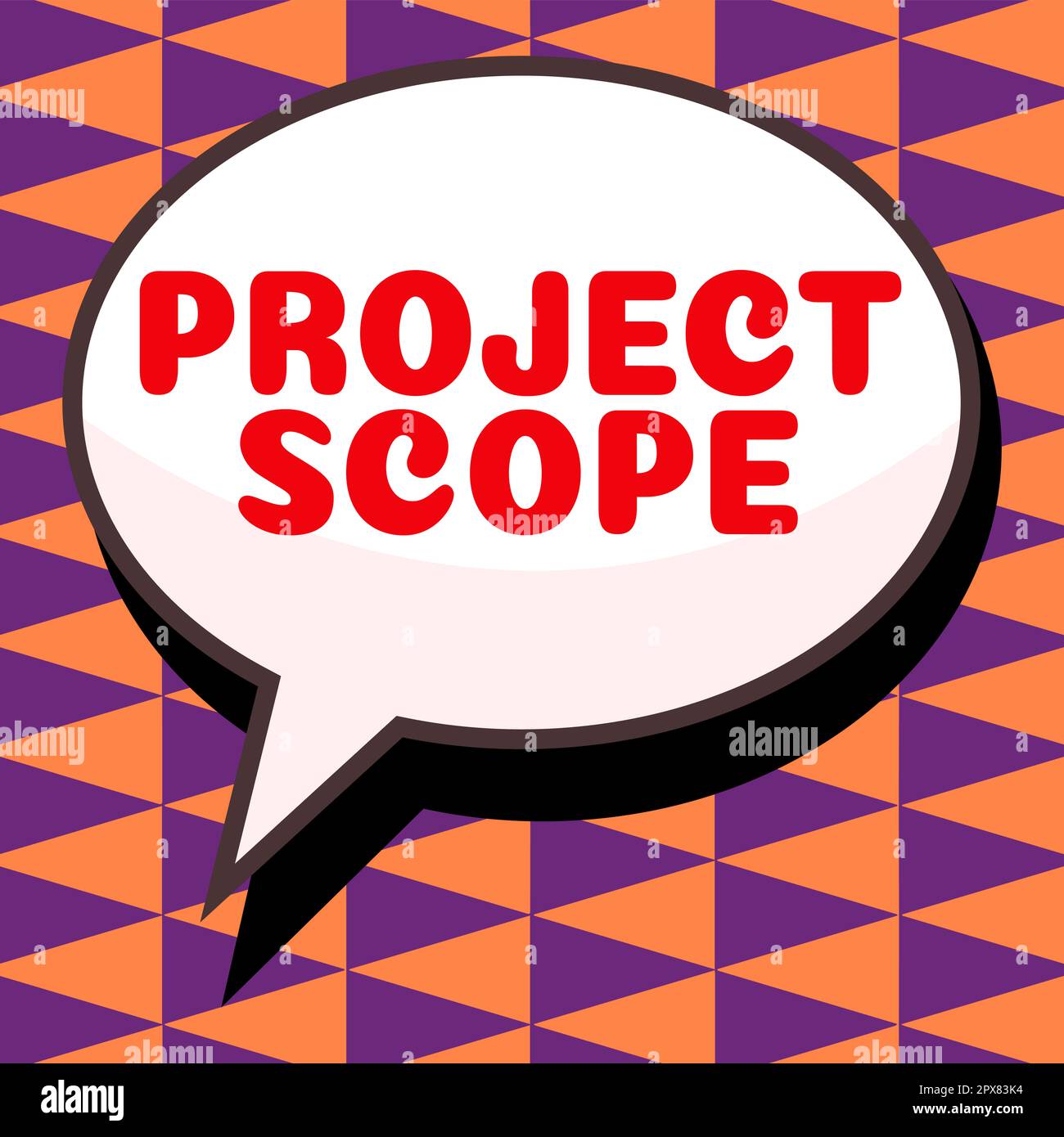 Text caption presenting Project Scope, Conceptual photo evaluation of ...