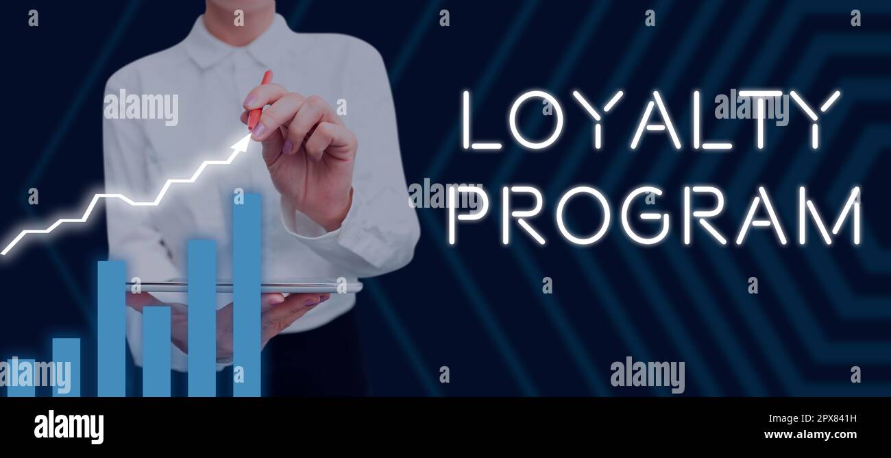 Inspiration showing sign Loyalty Program, Word for marketing effort ...