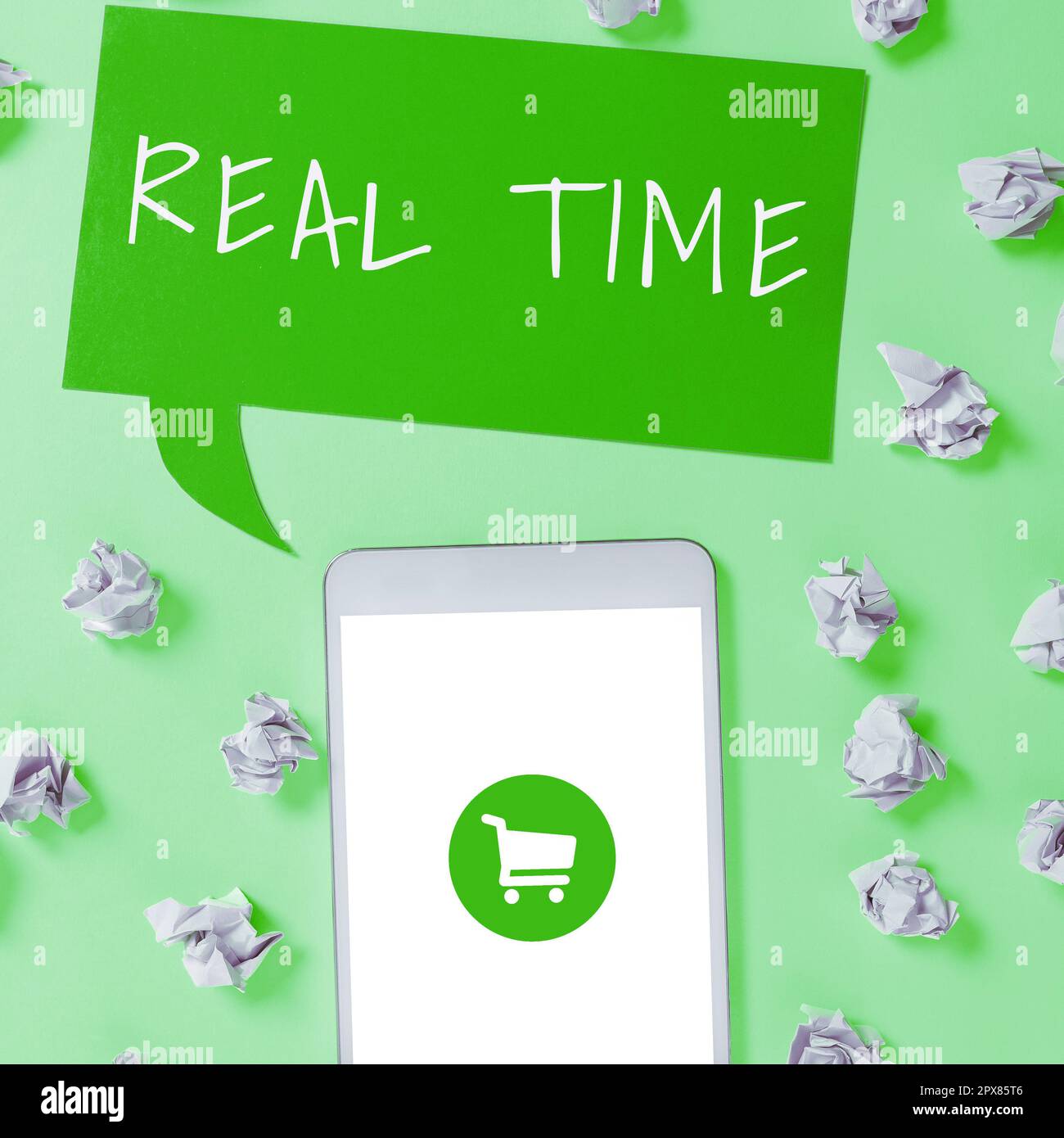 Inspiration showing sign Real Time, Concept meaning the actual time ...