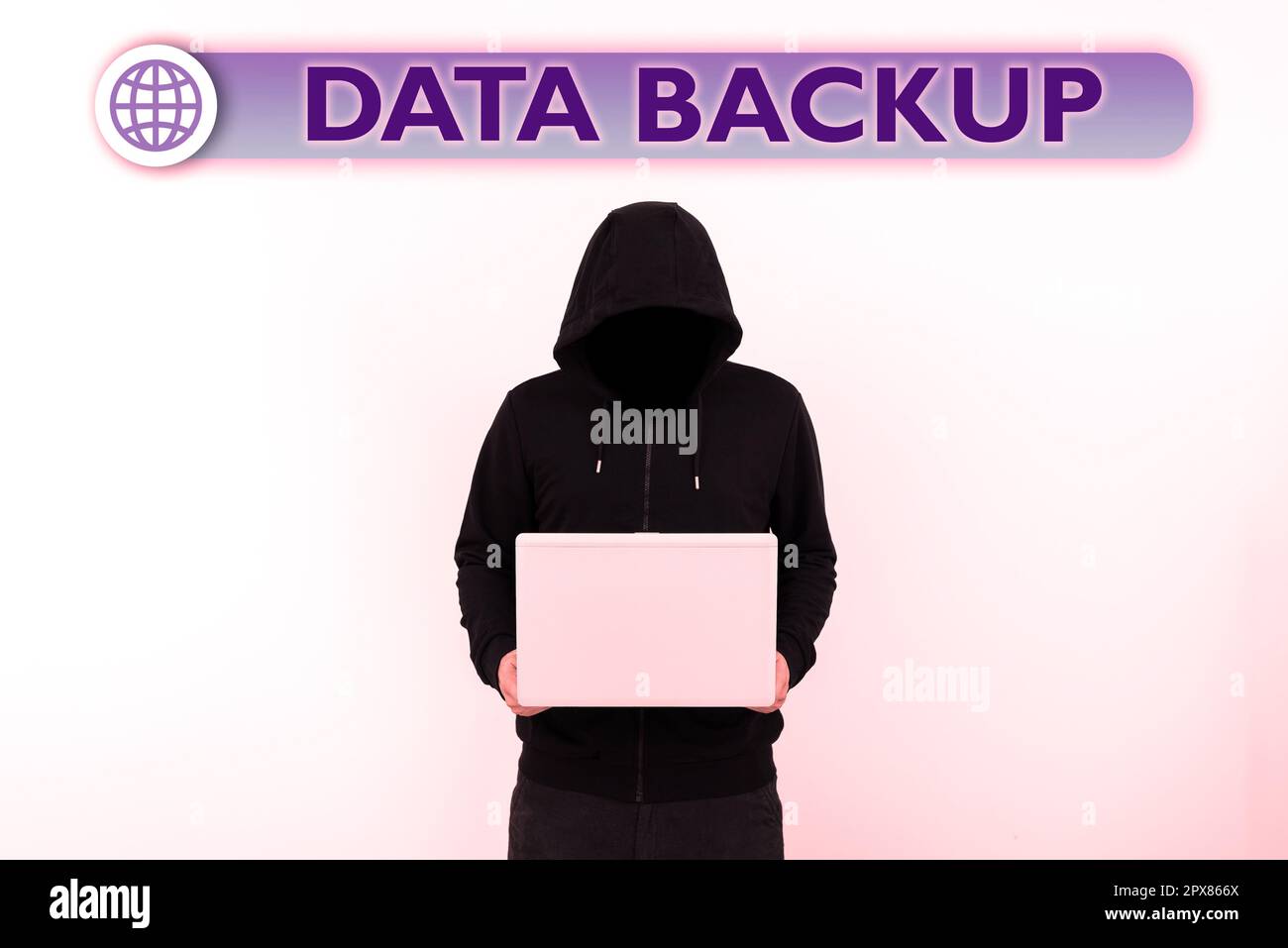 Text sign showing Data Backup, Concept meaning copy of important data ...