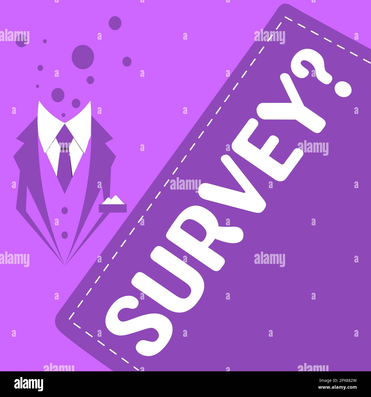 Hand writing sign Survey, Business showcase research method used for ...