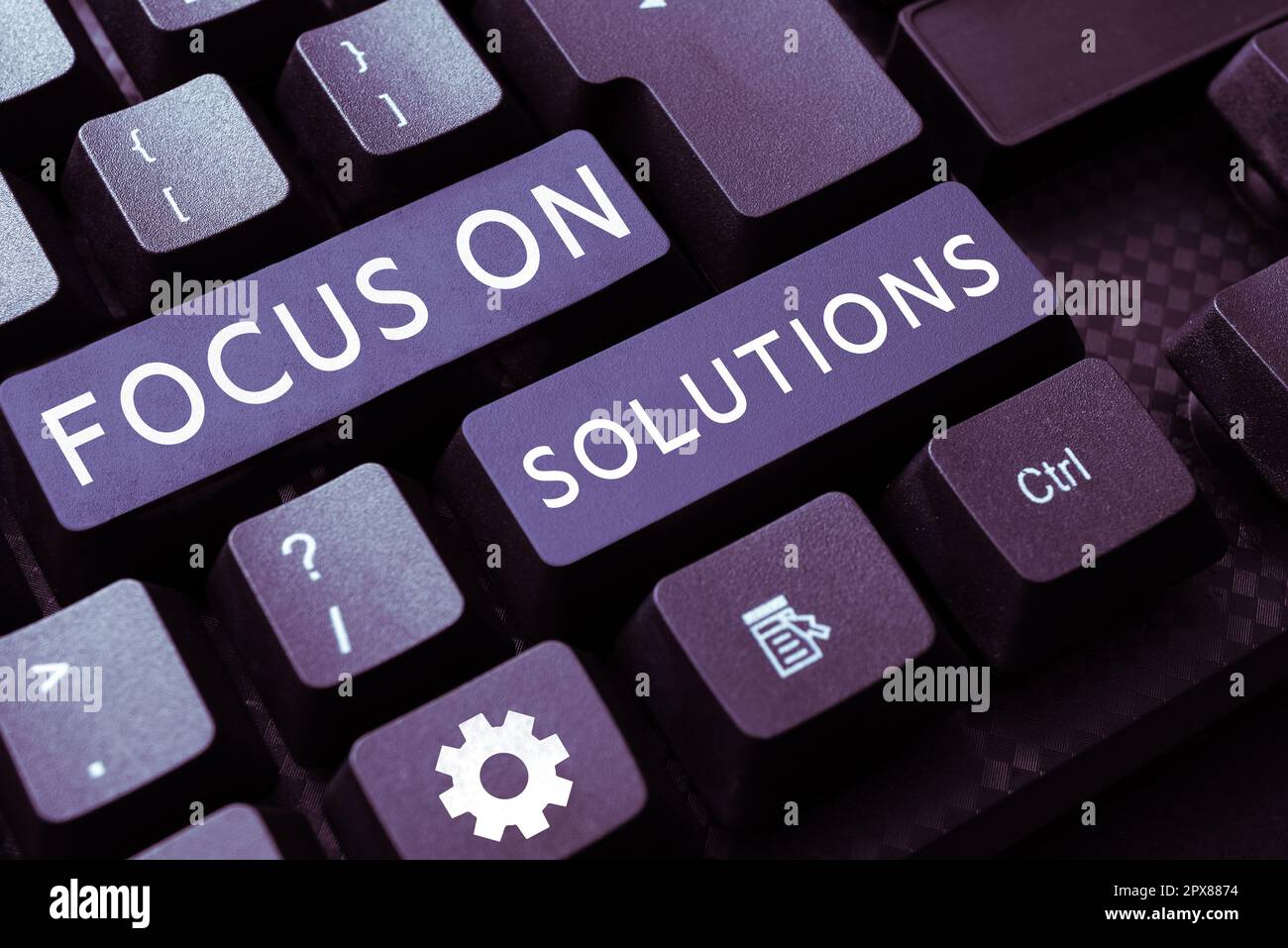 Inspiration showing sign Focus On Solutions, Business showcase powerful ...