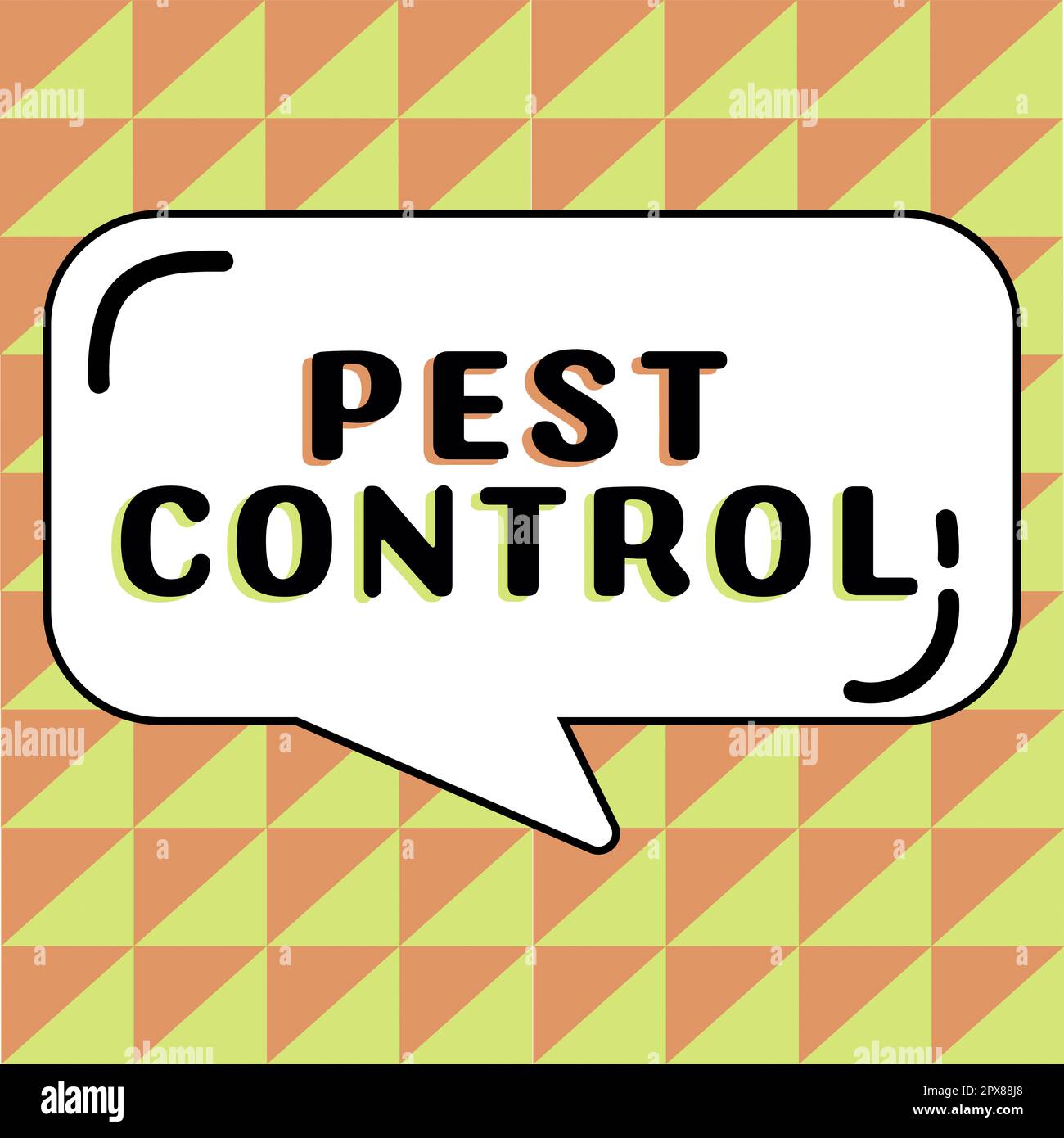 Hand writing sign Pest Control, Word for Killing destructive insects ...