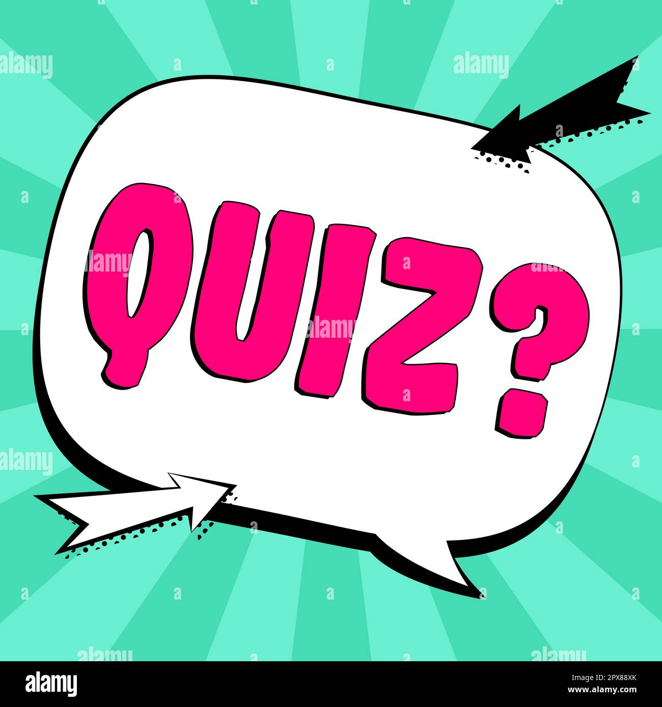 Text showing inspiration Quiz, Business overview Short Tests Evaluation ...