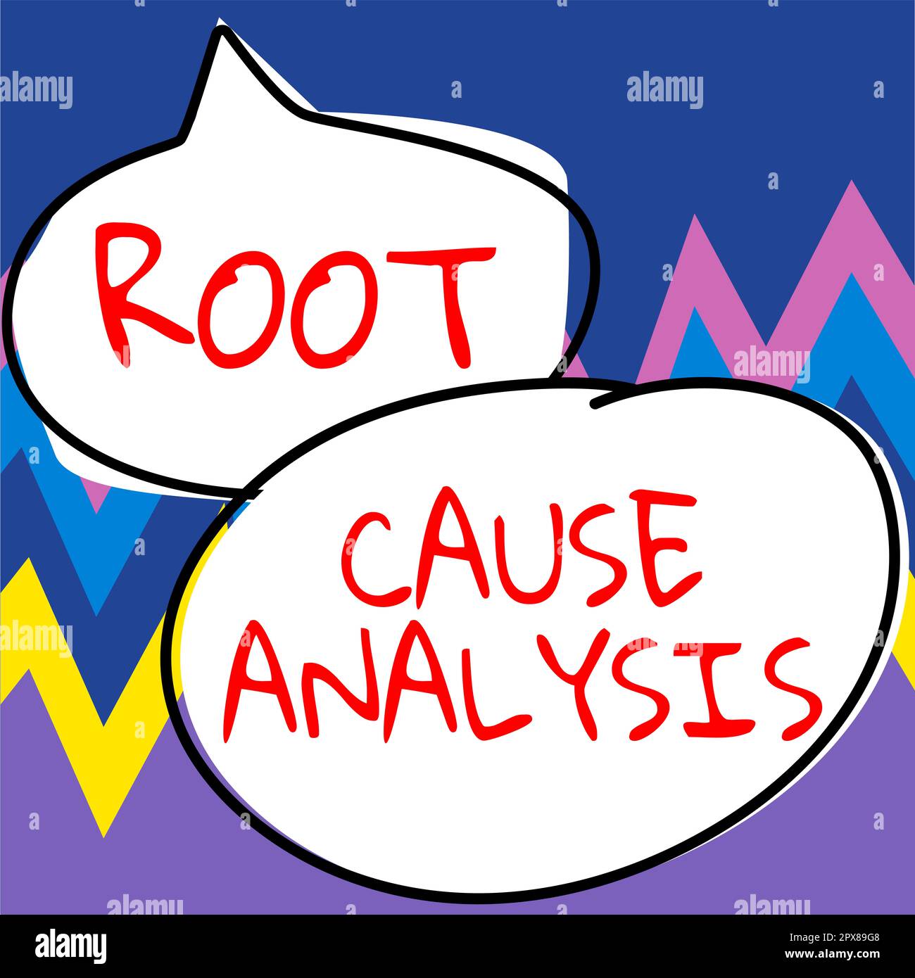 Writing displaying text Root Cause Analysis, Word for Method of Problem Solving Identify Fault ...