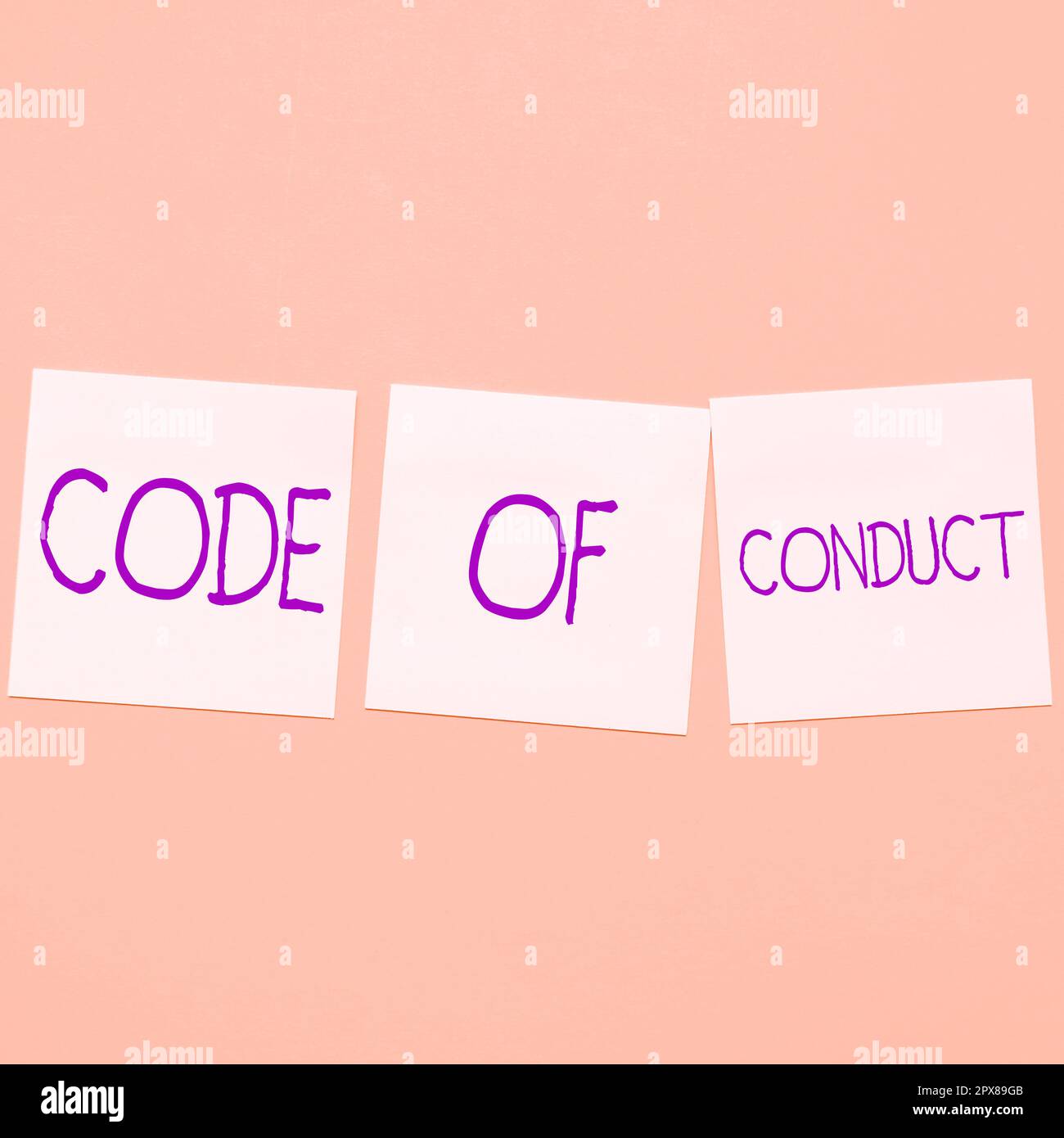 Inspiration showing sign Code Of Conduct, Business idea Ethics rules ...