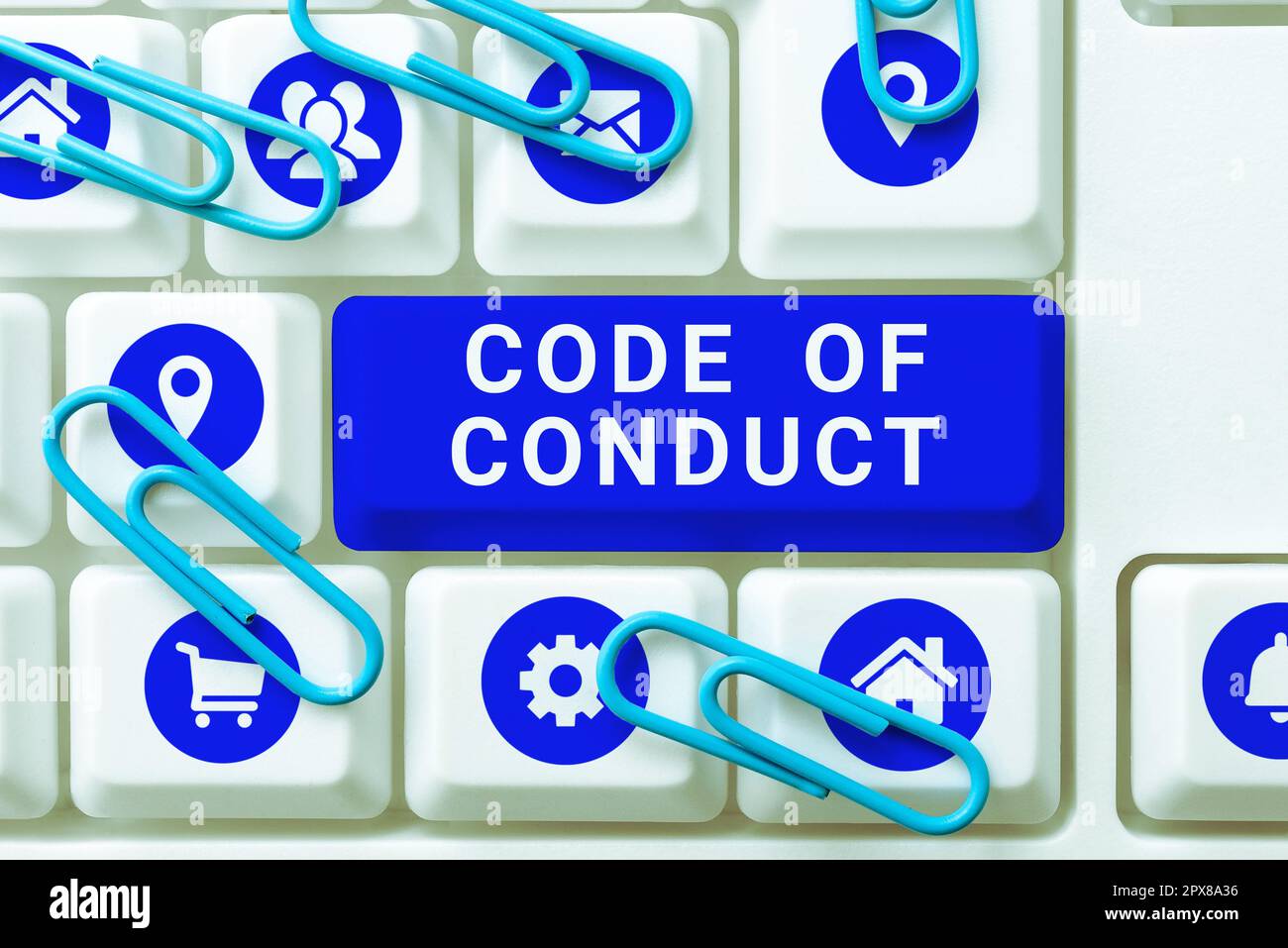 Conceptual caption Code Of Conduct, Business showcase Ethics rules moral codes ethical ...