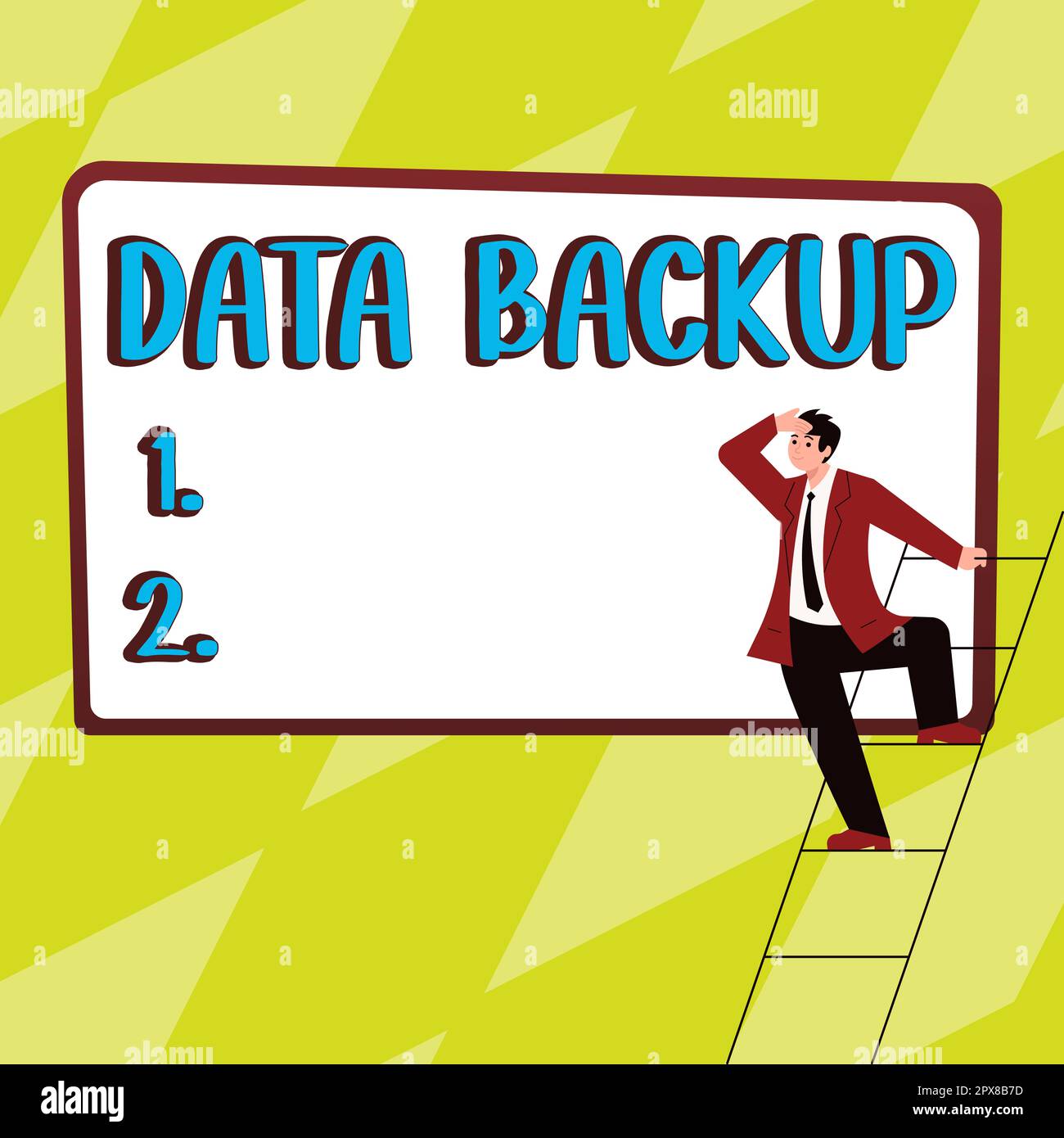 Inspiration Showing Sign Data Backup Business Overview Copy Of Important Data That Is Stored On