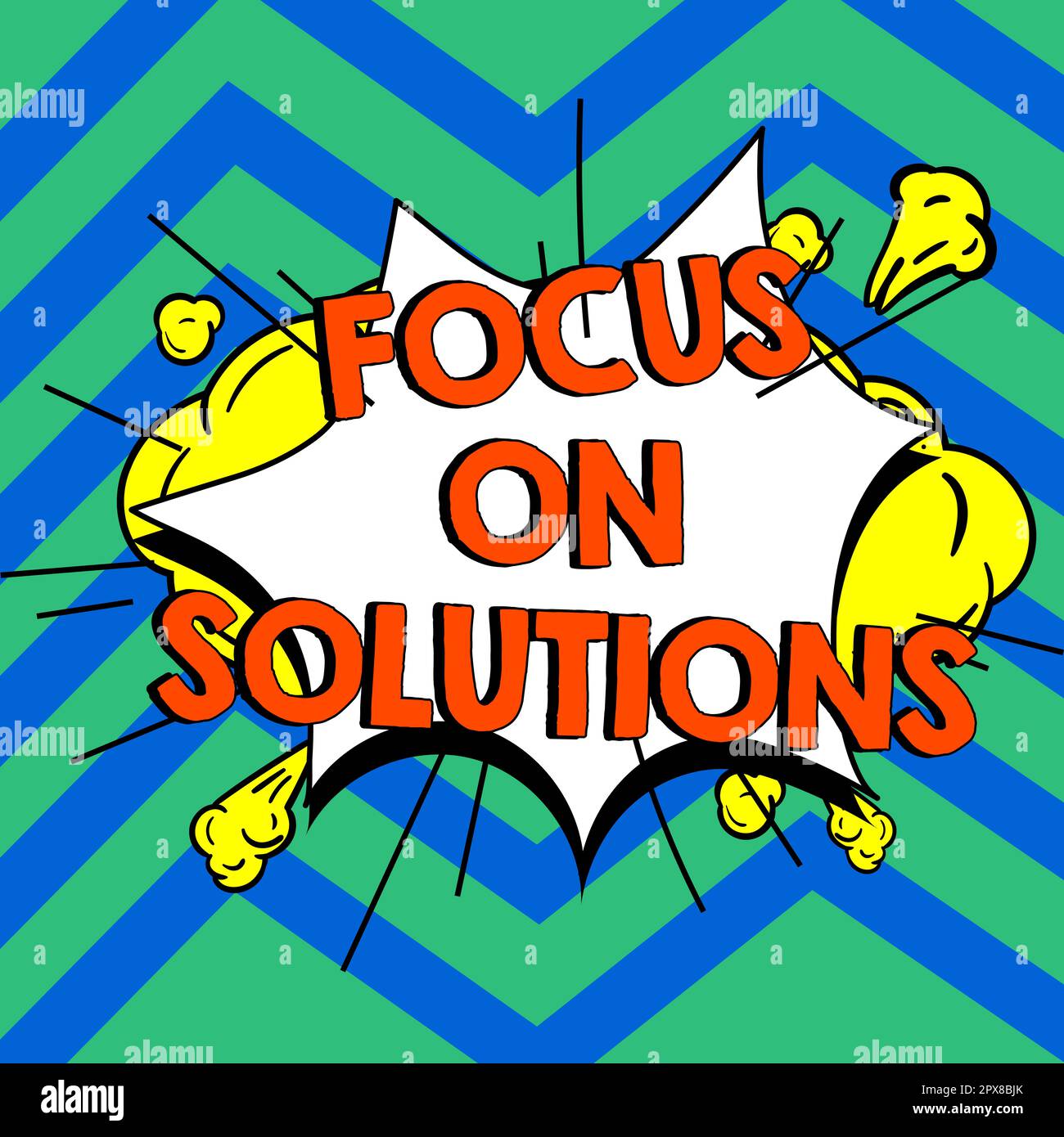 Conceptual caption Focus On Solutions, Concept meaning powerful practical way to achieve ...